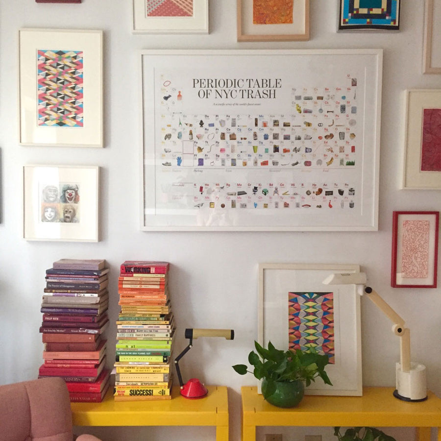 Table of NYC Trash Poster – YoungBlanks